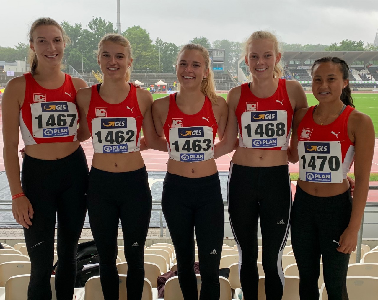 Deutsche Jugendmeisterschaften – U20 Staffel starke 4. und Top-8 ...